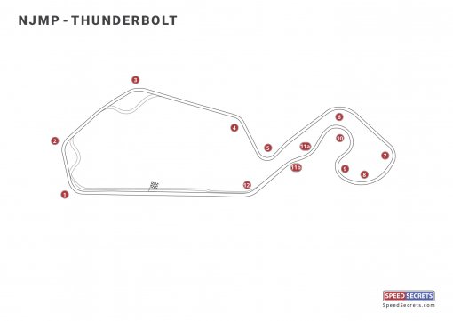 NJMP Thunderbolt track map | Speed Secrets